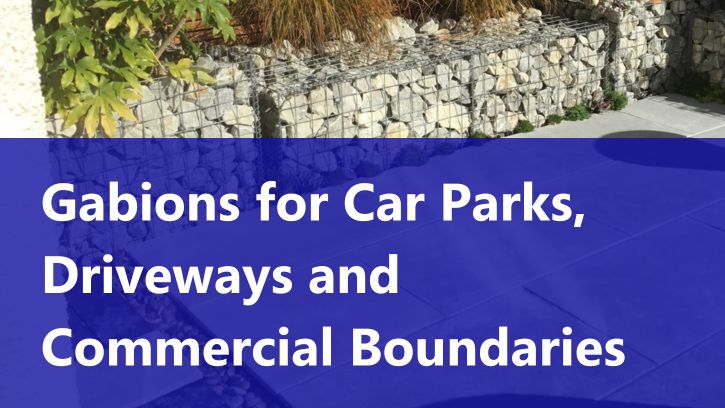 Gabions for Car Parks, Driveways & Boundaries | Durable & Modern ...