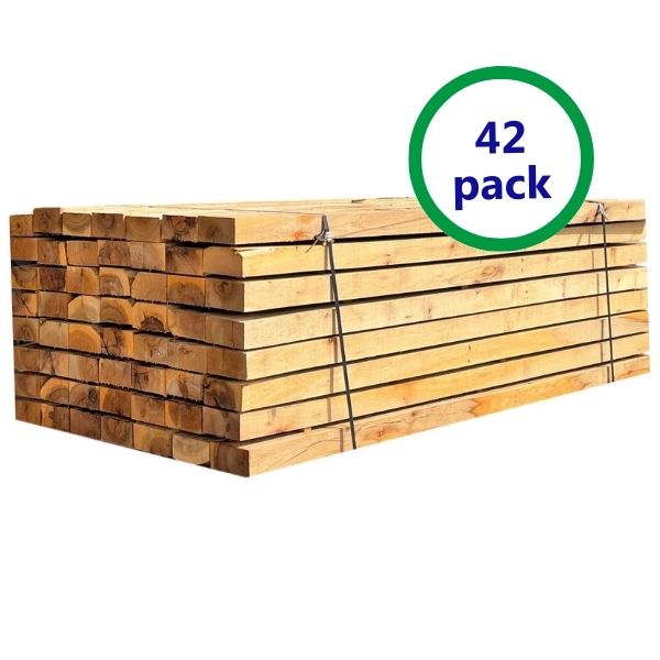 Suregreen | Mini Oak Railway Sleeper | 1.8m |42 Pack