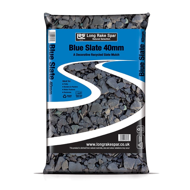 Melcourt | Decorative Blue Slate - 40mm Chippings