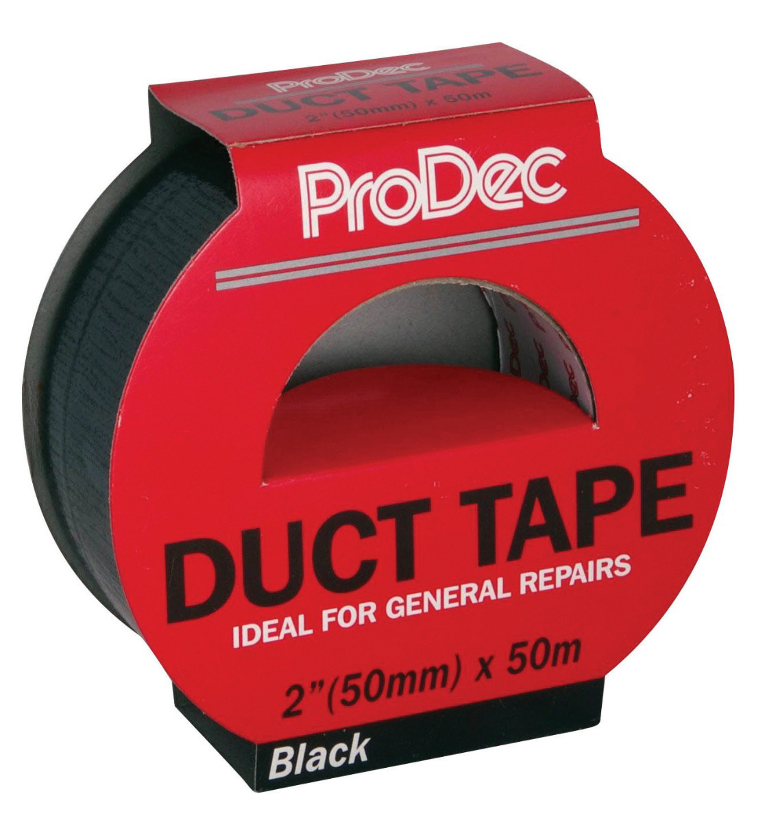 Black Duct Tape | 50mm x 50m | Prodec